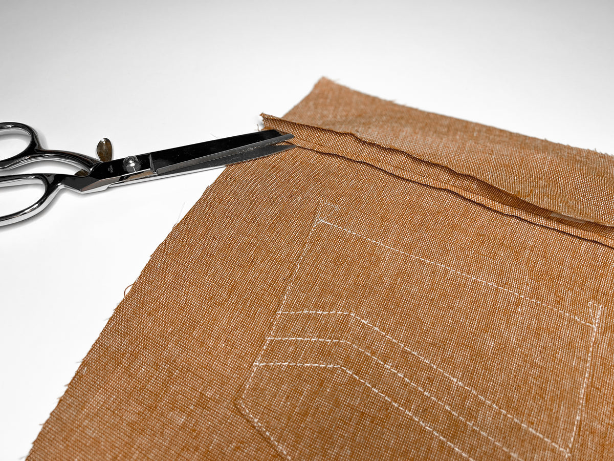 Jedediah Sew-Along | Finishing seams (back yoke, inseams, and side sea ...