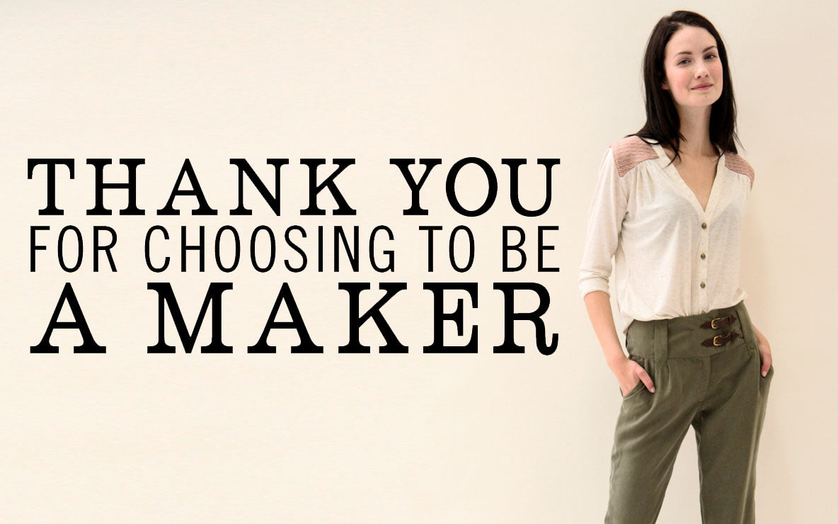 Camas Blouse Sew-Along: Day 4 - Using a Woven Fabric – Thread Theory