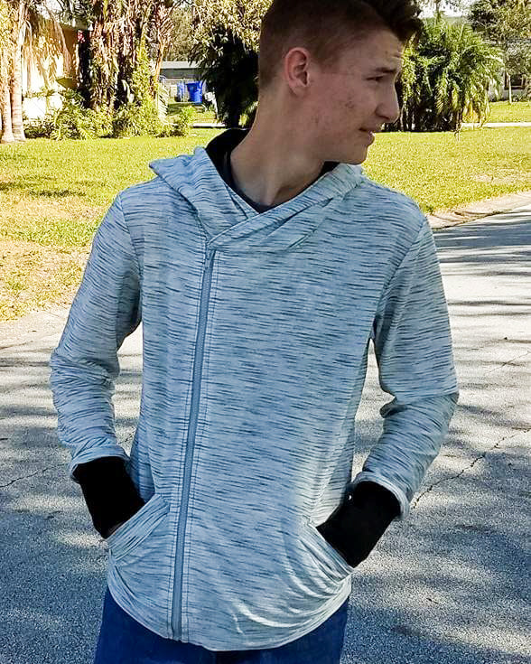 Toby K Patterns - Kodiak Crossover Zip-Up PDF – Thread Theory